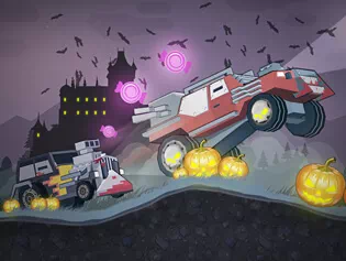 Walkthrough Uphill Halloween Racing . BrightestGames.com