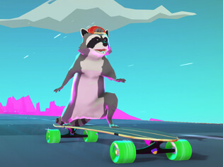Tanuki Sunset . Online Games . BrightestGames.com
