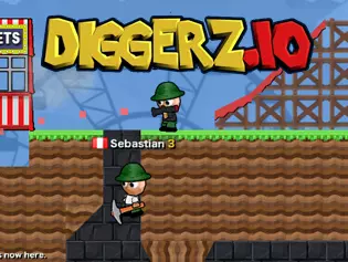 Diggerz.io . Online Games . BrightestGames.com