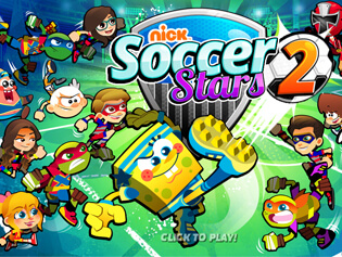 Nick Soccer Stars 2 . Online Games . BrightestGames.com