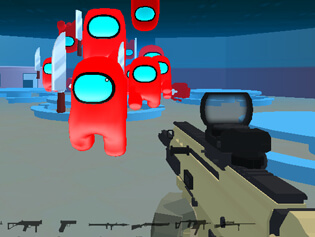 Among Us Shooter: Kill All Traitors . BrightestGames.com