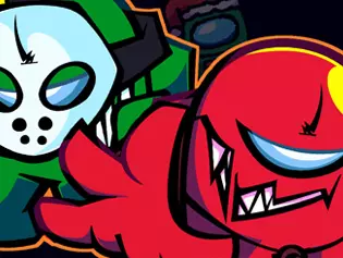 FNF Vs Impostor + Loggo S Halloween . BrightestGames.com