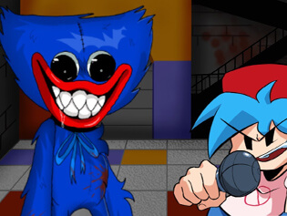 FNF Vs Huggy Wuggy (Poppy Playtime) . BrightestGames.com