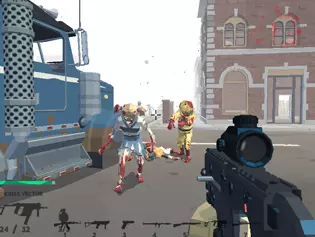 Zombies Shooter Part 2 . Online Games . BrightestGames.com