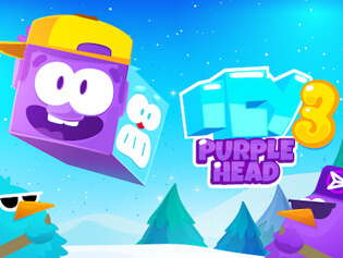 Icy Purple Head 3 . Online Games . BrightestGames.com