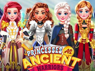 Walkthrough Princesses As Ancient Warriors . BrightestGames.com