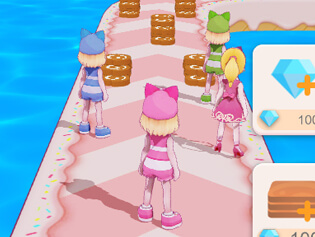 Walkthrough Running Girl 3D . BrightestGames.com