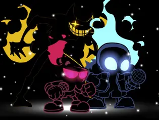 Friday Night Funkin': Crossed Out . BrightestGames.com