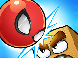 Walkthrough Bounce Ball Adventure . BrightestGames.com