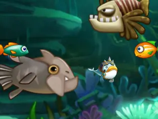 Fish Eat Other Fish . Online Games . BrightestGames.com