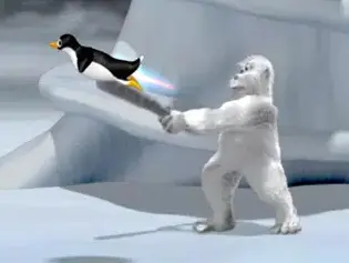 Yeti Sports: Pingu Throw . Online Games . BrightestGames.com