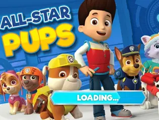 Paw Patrol: All Star Pups . BrightestGames.com