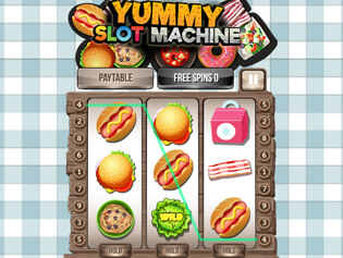 Walkthrough Yummy Slot Machine . BrightestGames.com