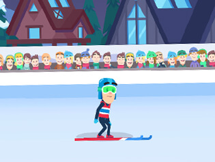 Ski Jump Challenge . Online Games . BrightestGames.com