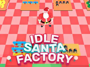 Idle Santa Factory . Online Games . BrightestGames.com
