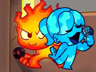 FNF: Elements (Fireboy & Watergirl) . BrightestGames.com