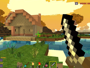 World Of Blocks 3D . Online Games . BrightestGames.com