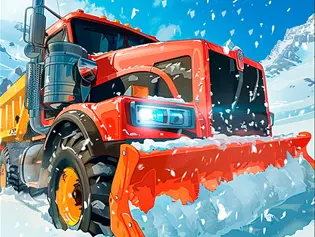 Snow Plowing Simulator . Online Games . BrightestGames.com