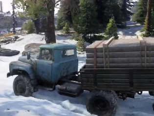 Simulator Of A Powerful Truck ZIL 130 . BrightestGames.com