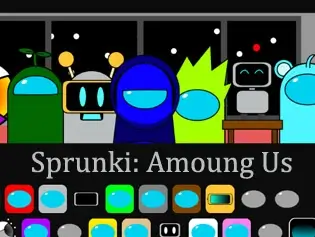 Sprunki: Among Us . Online Games . BrightestGames.com