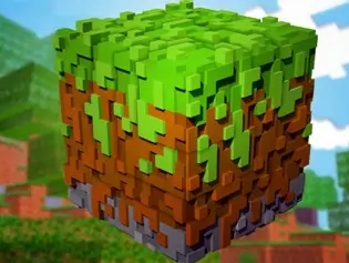 Minecraft 3D . Online Games . BrightestGames.com