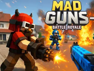 Walkthrough Mad GunS - Battle Royale . BrightestGames.com