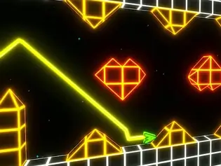 Geometry Vibes 3D . Online Games . BrightestGames.com