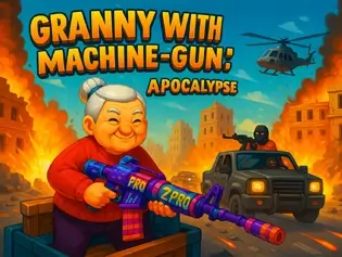 Granny With A Machine-Gun: Apocalypse . BrightestGames.com