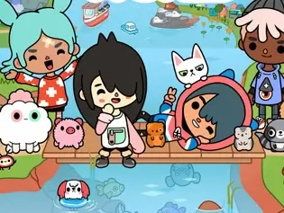 Walkthrough Toca World Online . BrightestGames.com