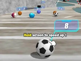 3D Super Rolling Ball Race . BrightestGames.com