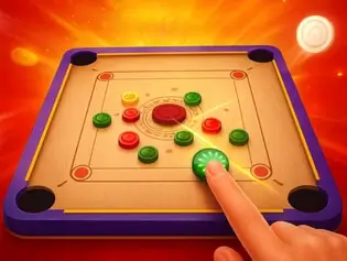 Disc Strike: Carrom Challenge . BrightestGames.com