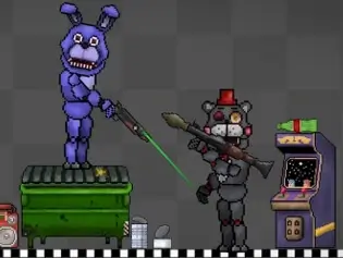 FNAF Animatronics Battle: Playground . BrightestGames.com