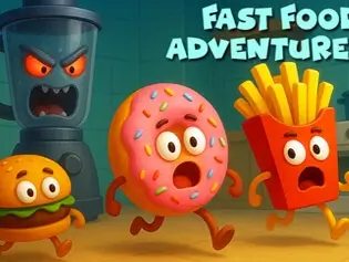Fast Food: Adventures . Jogos En Línea . BrightestGames.com