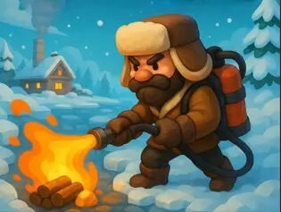 Frost Land - Snow Survival . BrightestGames.com